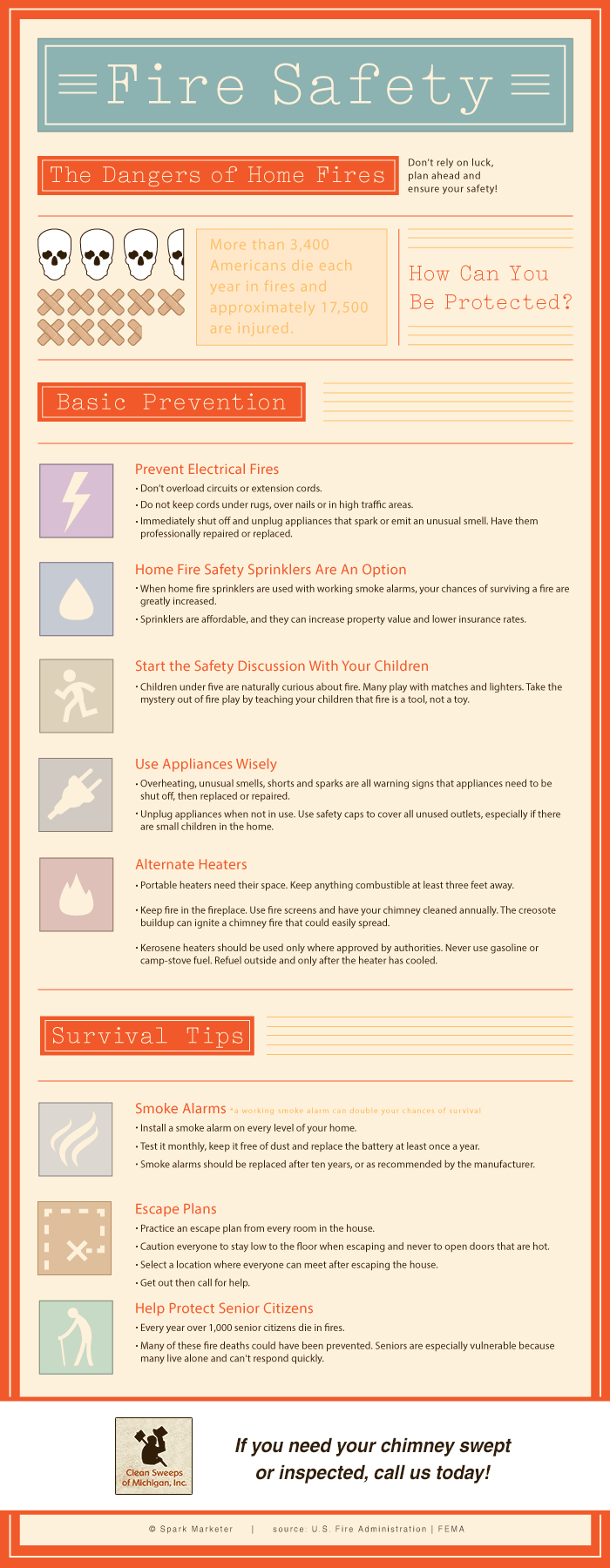 Fire Safety - Ann Arbor MI - Clean Sweeps of Michigan